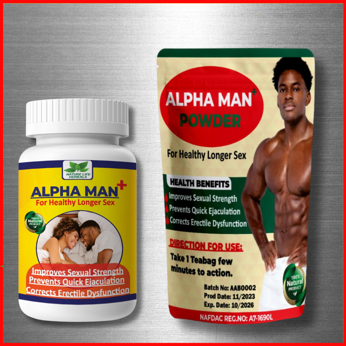 AlphaMan Kenya – AlphaMan Combo