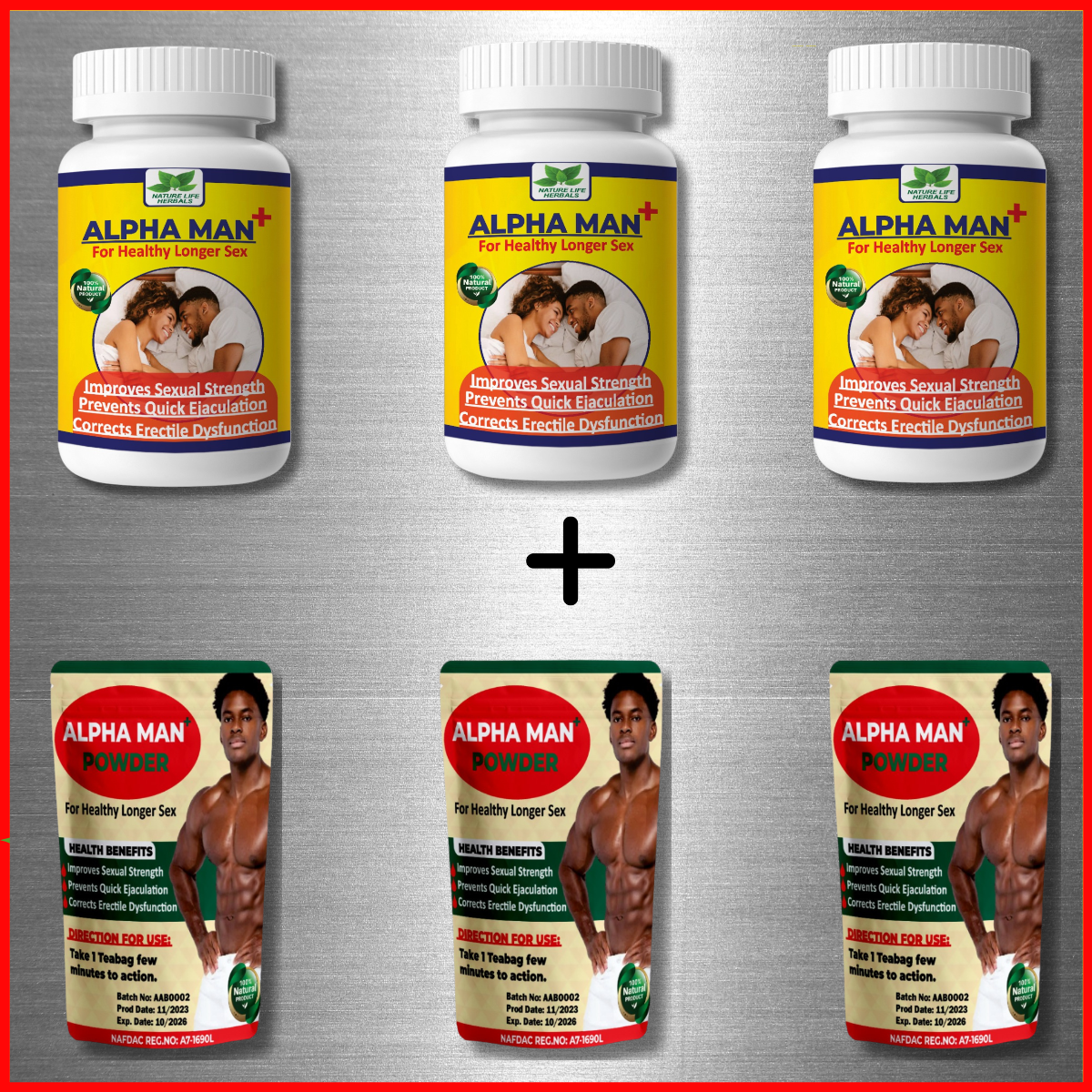 AlphaMan Kenya – AlphaMan Combo